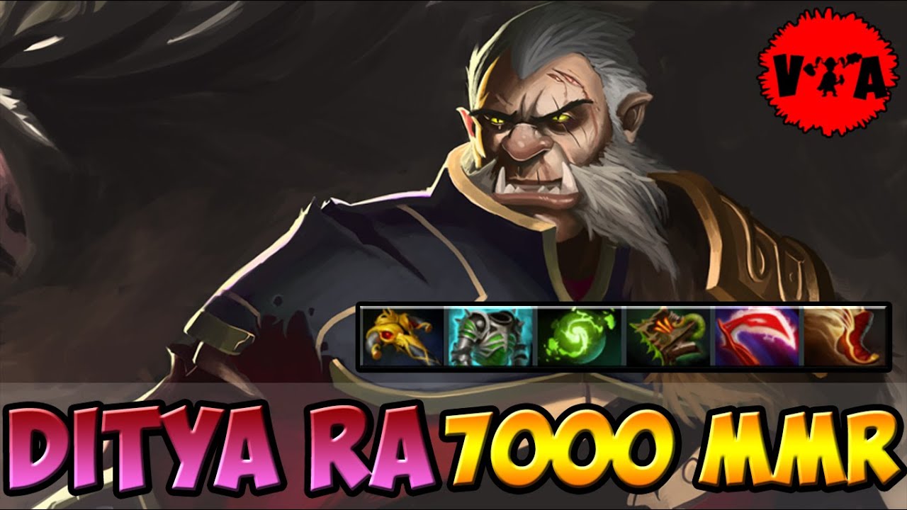 Dota 2 - Ditya Ra 7000 MMR Plays Lycan vol #1 - Ranked Match - YouTube