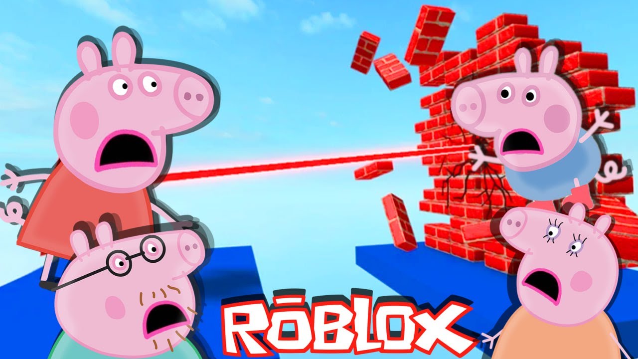 Peppa Pig JUEGA A Súper héroe Obby en Roblox! 🦸‍♂💪 - YouTube