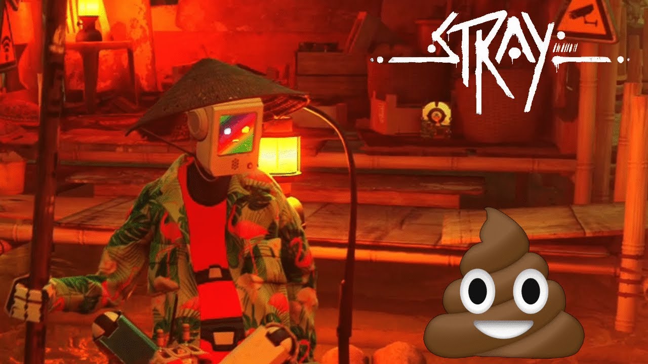 DO ROBOTS POOP?! | Stray PS5 - Part 6 😺 - YouTube