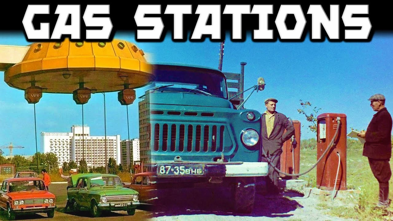 Gas Station in the USSR. How Expensive Was Gasoline in the Soviet Union ...