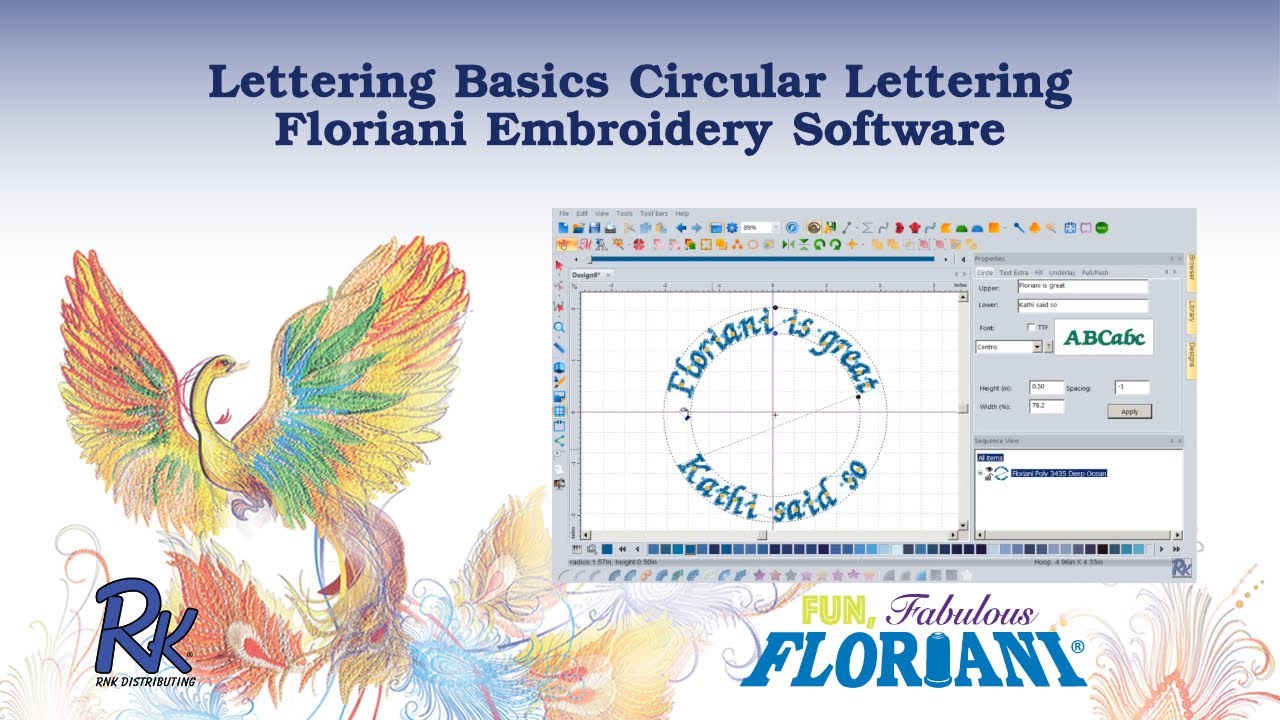 Lettering Basics Circular Lettering - YouTube