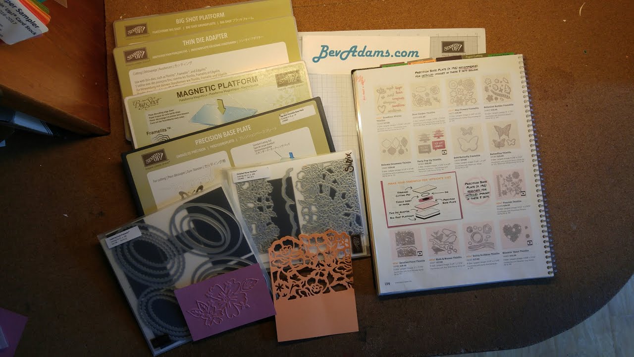 Framelits, Thinlits, and the Precision Base Plate - YouTube