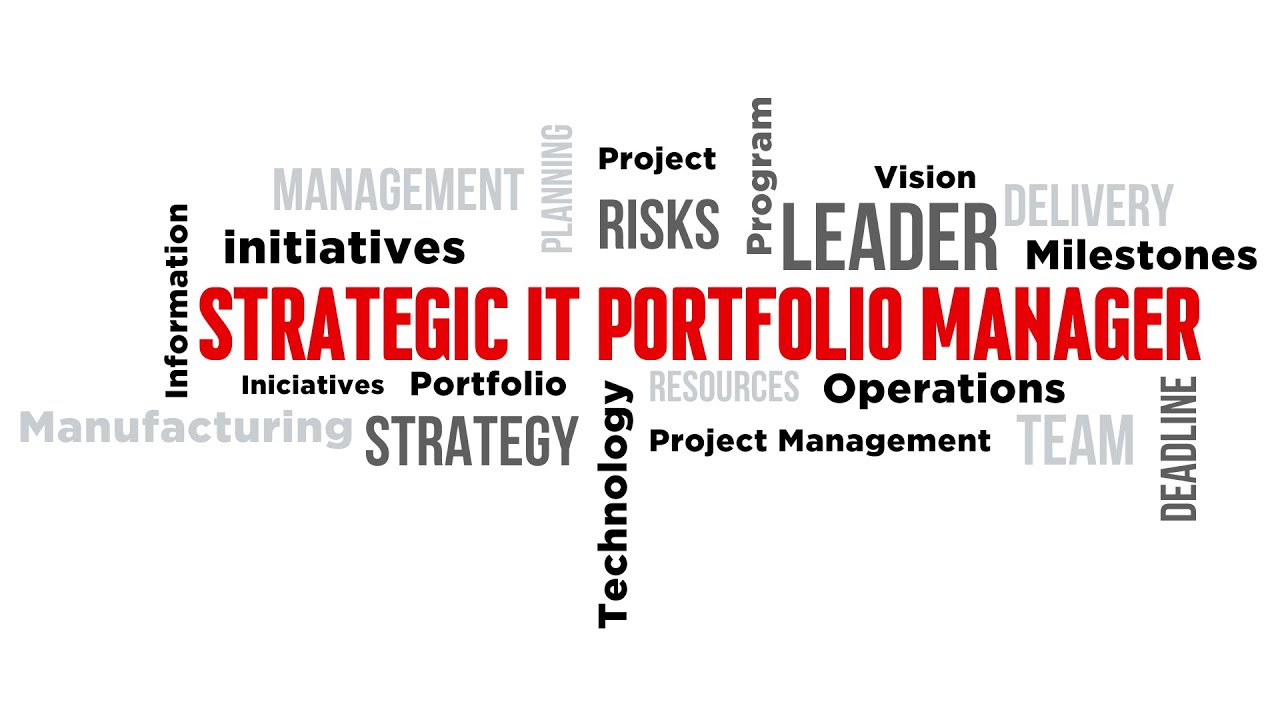 Strategic IT Portfolio Manager Job Opportunity - YouTube
