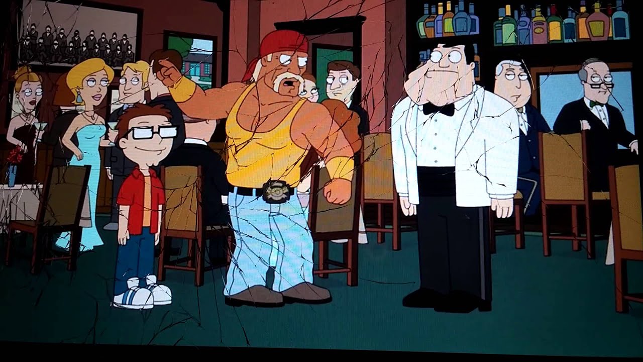 Wwe hulk Hogan in American dad - YouTube