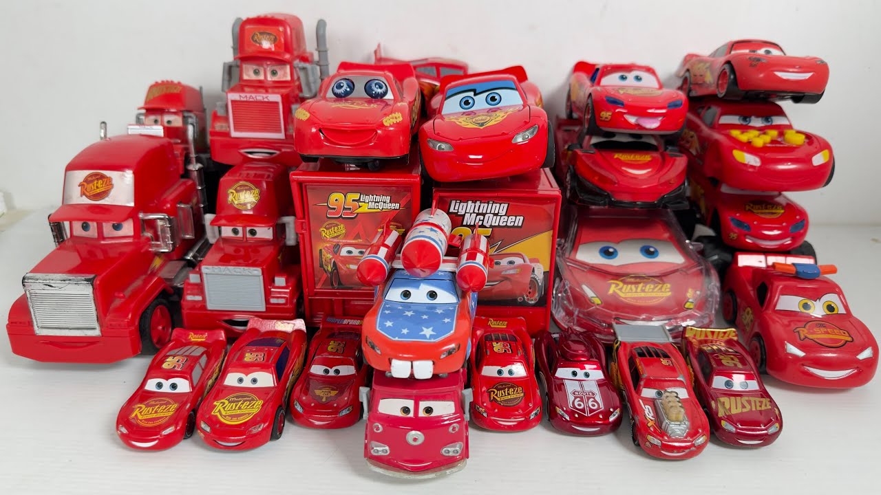 Disney Pixar Cars Unboxing Review | Full Lightning McQueen, Tow Mater ...