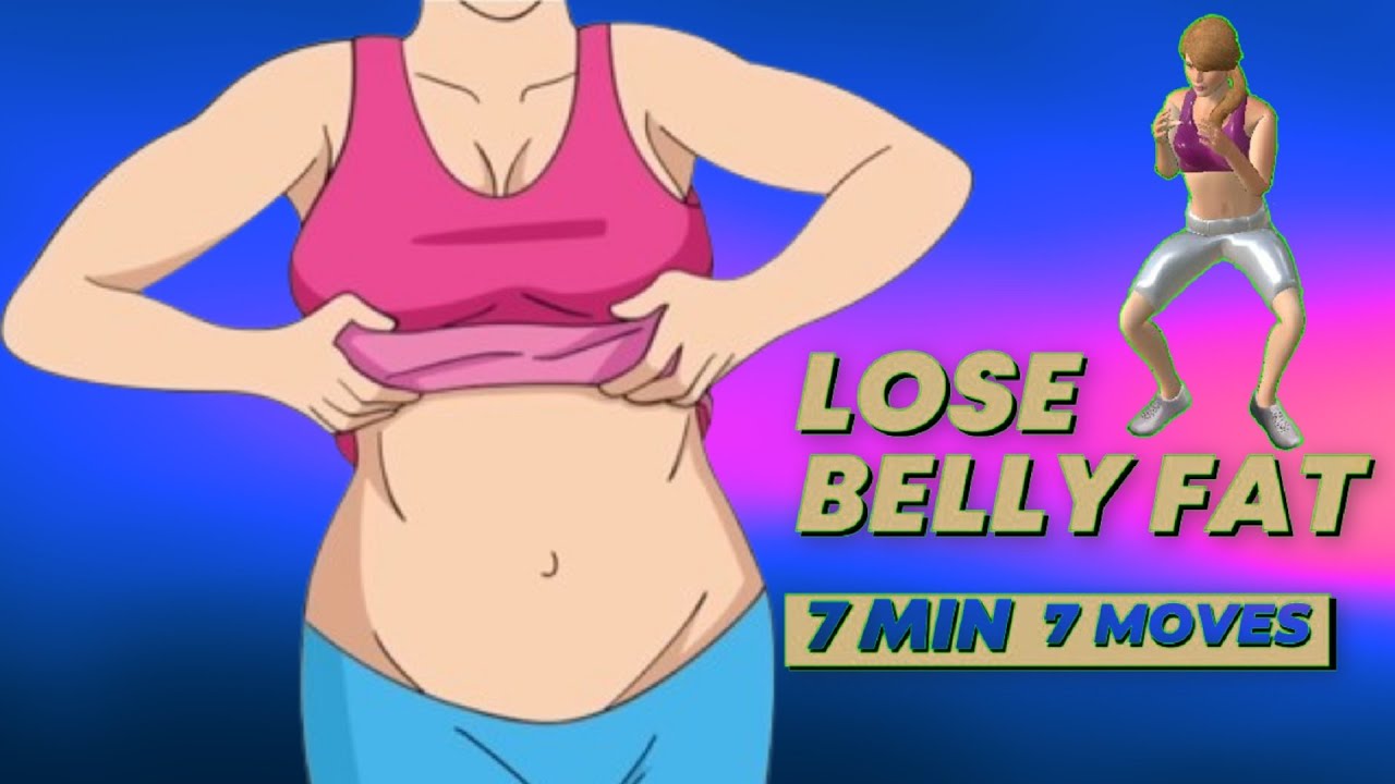 7 Minute Workout 7 Full Body Moves To Lose Belly Fat Youtube