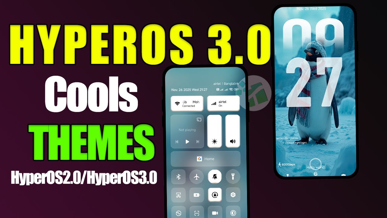 HyperOS 3.0 Dynamic Lock Screens for Poco, Xiaomi | Best HyperOS Lock ...