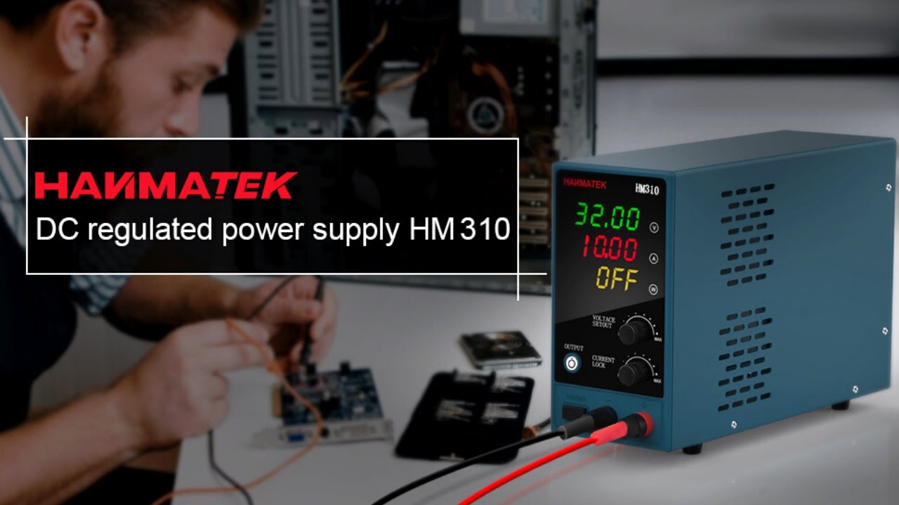 DC Regulated Power Supply HANMATEK HM310 Review - YouTube