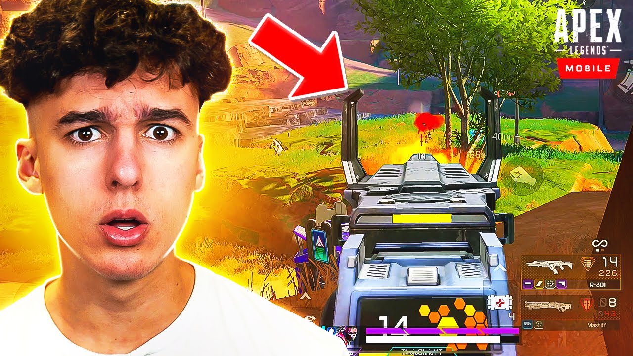 ENEMY HAS INFINITE HP?! Apex Legends Mobile Gameplay - YouTube