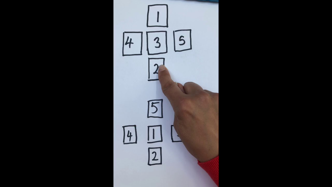 Magic Crosses - maths for ages 7-14 - YouTube