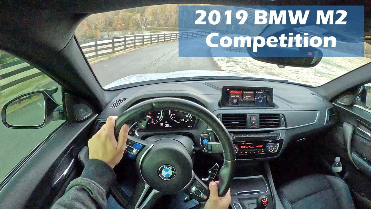 POV Drive (HD 4K) - 2019 BMW M2 Competition (SOUND ON, Modded) Winding ...