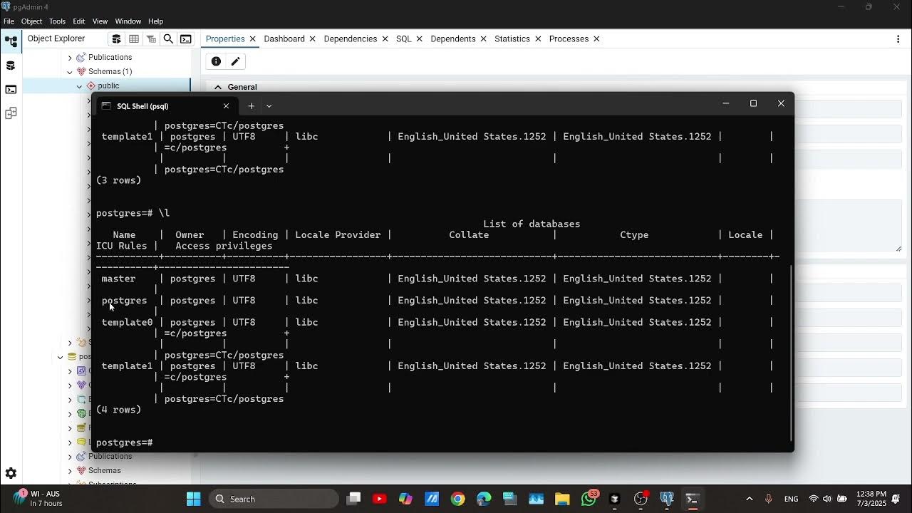 PostgreSQL සිංහලෙන් | new Database එකක් හදාගමු | Create New Database in Sinhala - YouTube