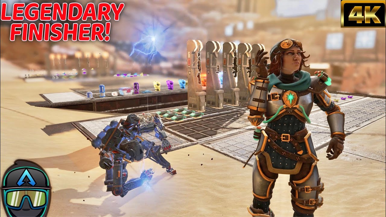 Apex Legends Horizon Legendary Solaris Skin Performing Legendary First ...