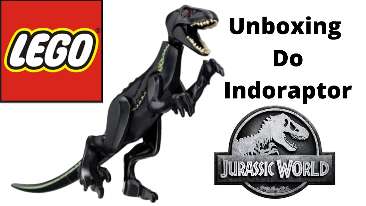 Unboxing Do Indoraptor da lego - YouTube