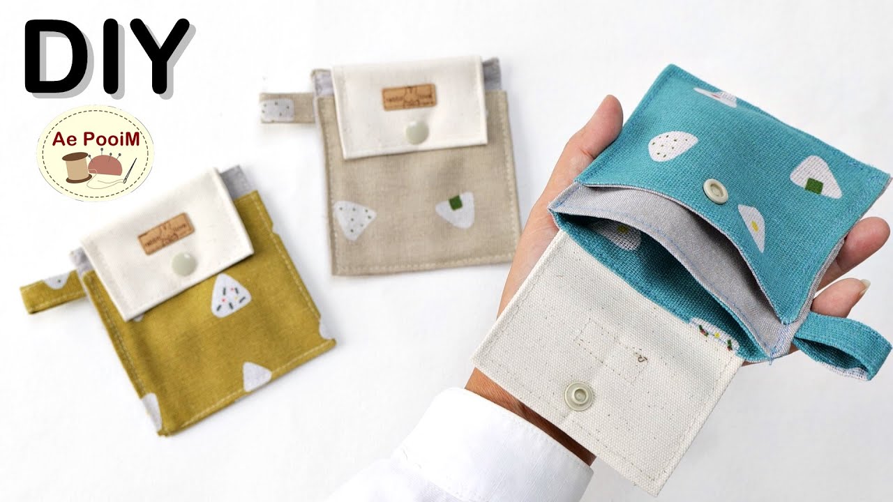 5-Minute Pouch Bag Ideas, Easy and Cute! - YouTube