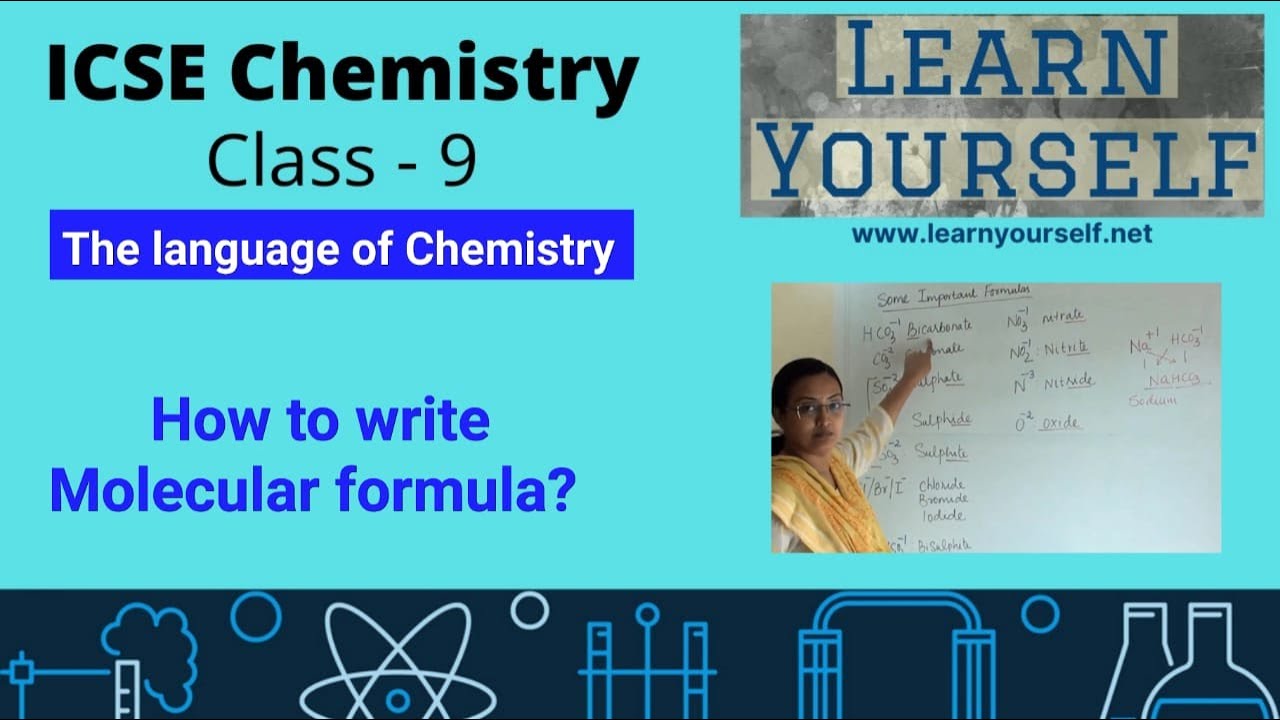 ICSE Std 9 Chemistry How To Write Molecular Formula Language Of icse-std-9-chemistry-how-to-write-molecular-formula-language-of
