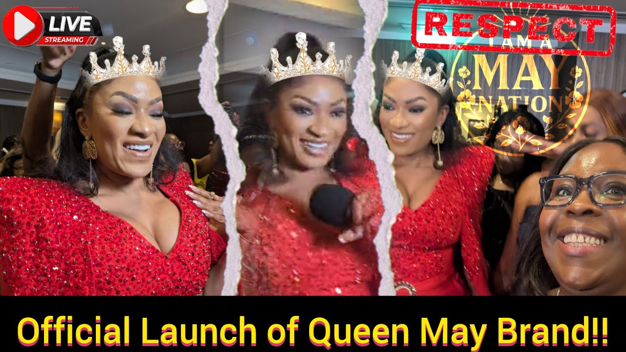 Official Launch of Queen May Brand - YouTube