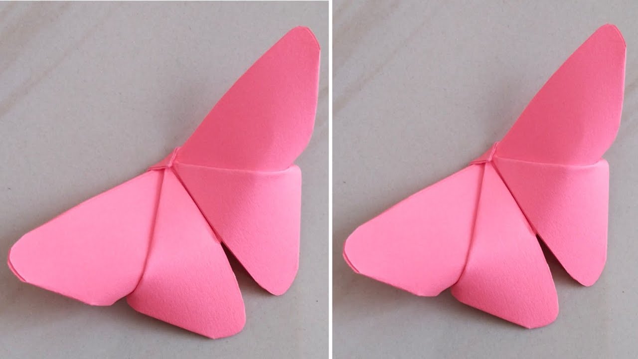 How To Make Paper Butterfly Very Easy Butterfly Making With Paper how-to-make-paper-butterfly-very-easy-butterfly-making-with-paper