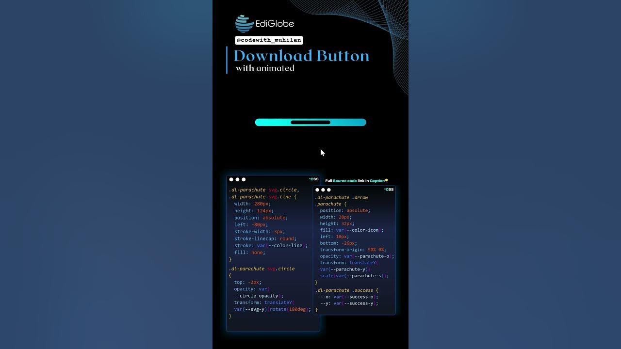 Download Button Css Html Javascript Webdeveloper Html5 Frontenddeveloper Frontend Coding