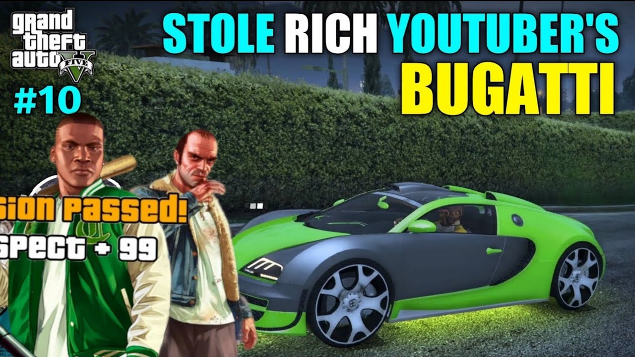 GTA 5 I STOLE RICH BUSINESMAN'$ CAR | GTA V GAMEPLAY #10 - YouTube