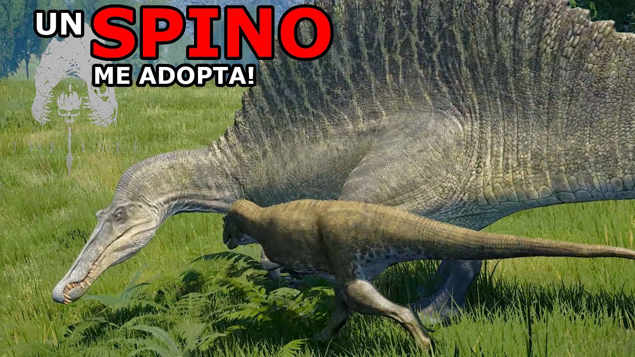 ESPINOSAURIO ADOPTA CRIA DE CERATOSAURUS! Spinosaurus nos adopta y ...