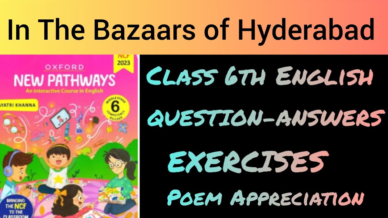 6th English# in the bazaar of Hyderabad# question answers #unit 5 - YouTube