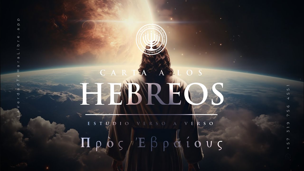 🔴🙏 Yeshua es mayor que Moisés | Estudio Bíblico Hebreos 3-4 | Verso a ...