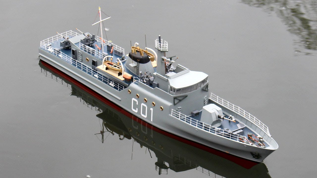 Vosper Tobruk | 1/100 scale | Deans Marine - YouTube