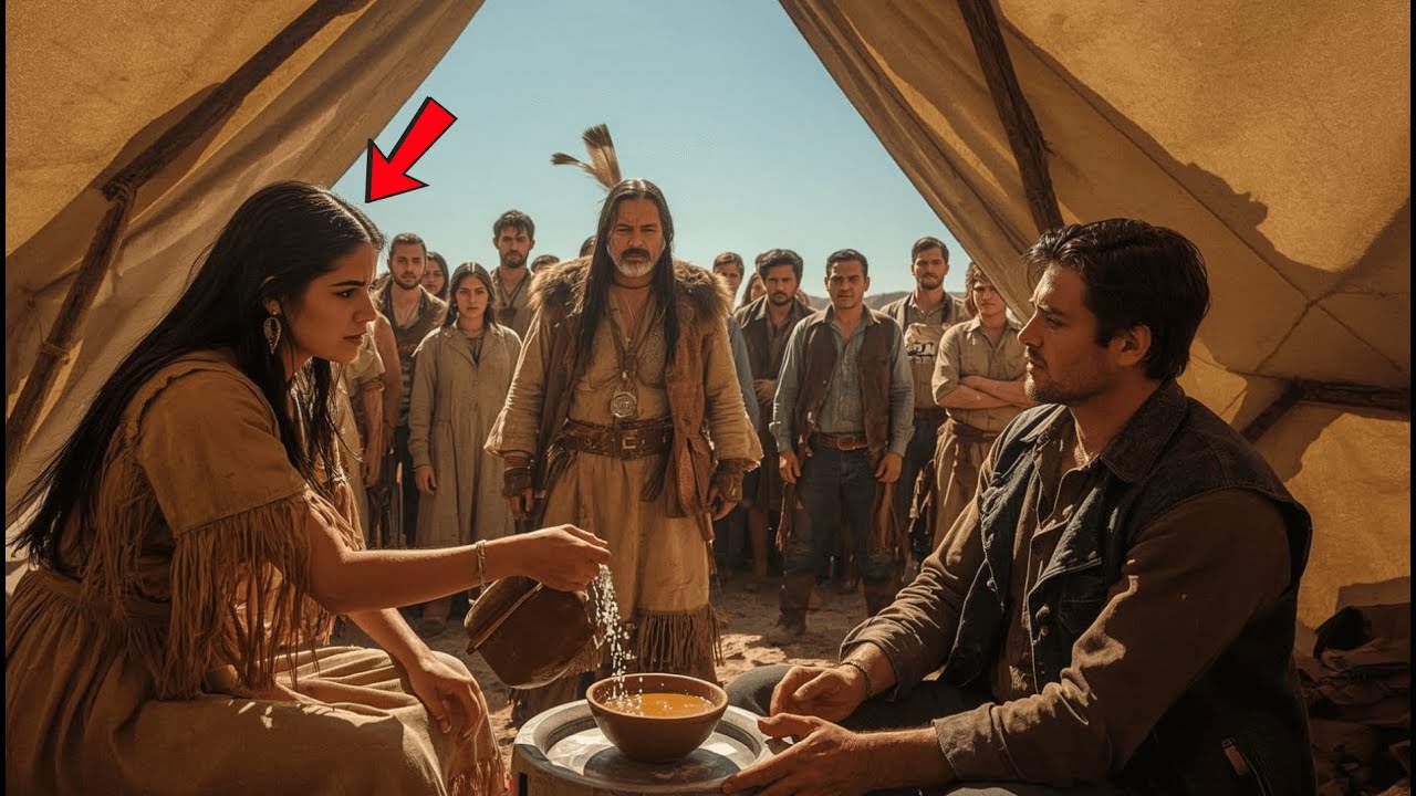 La mujer apache puso sal en la comida del vaquero… En su tribu era una ...