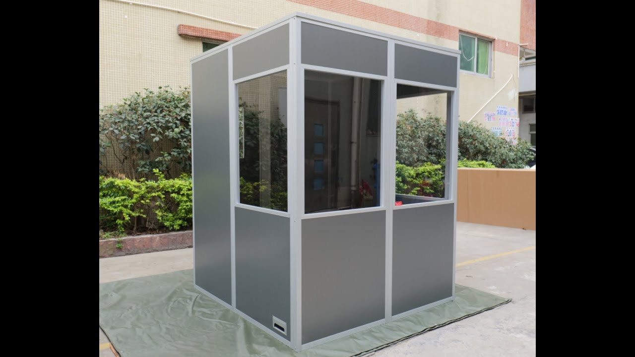 Portable Soundproof Full Size Simultaneous Translation Booth Cabin W ...