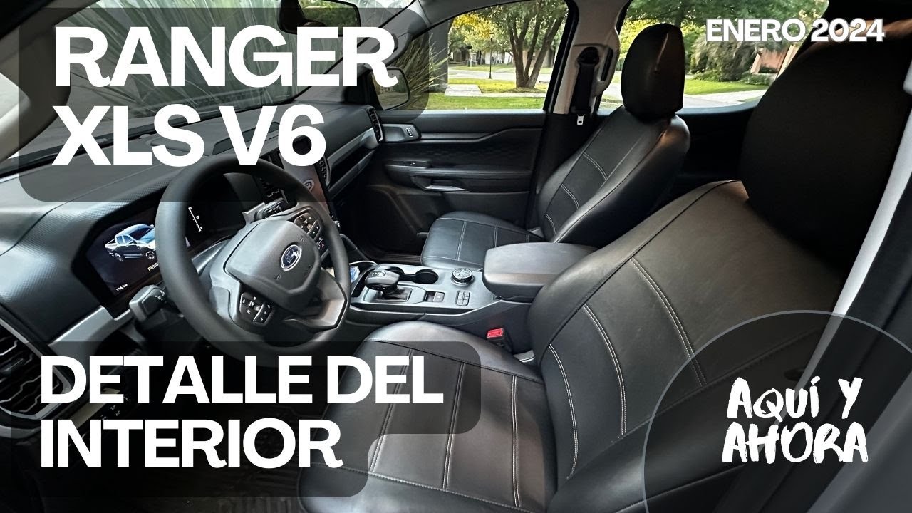 RANGER XLS V6 - Detalles del Interior - YouTube