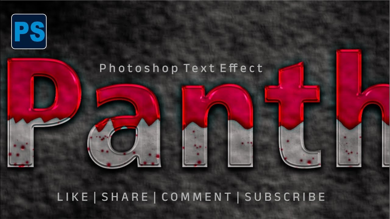 How To Create 3D Text In Photoshop 2023 YouTube How To Create 3D Text In Photoshop 2023 YouTube
