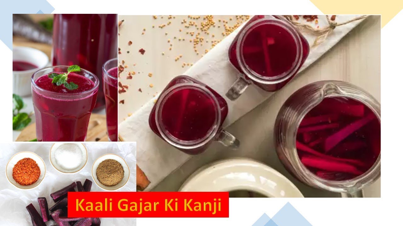 Kaali Gajar Ki Kanji #Traditional perfect digestive healthy drink ...