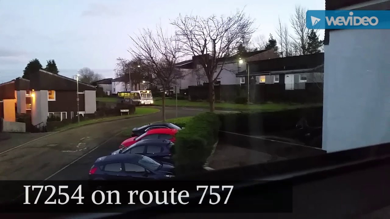 Buses passing by my house - YouTube