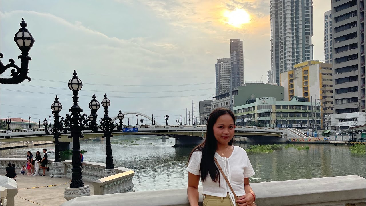 PASIG RIVER ESPLANADE ,JONES BRIDGE MANILA NEW ATTRACTION SUPER GANDA 😍 ...