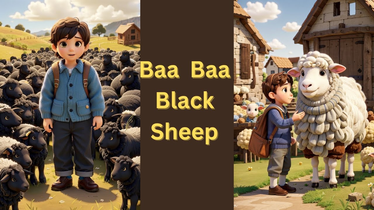 Baa Baa Black Sheep | Baa Baa Black Sheep Nursery Rhymes For Kids - YouTube
