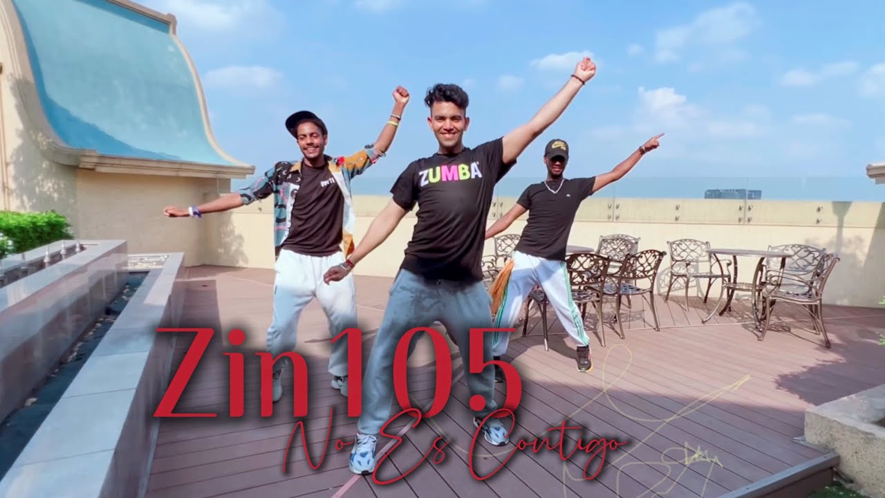 Zin 105 | No Es Contigo | Cumbia | Zumba Fitness | Harrucreations - YouTube