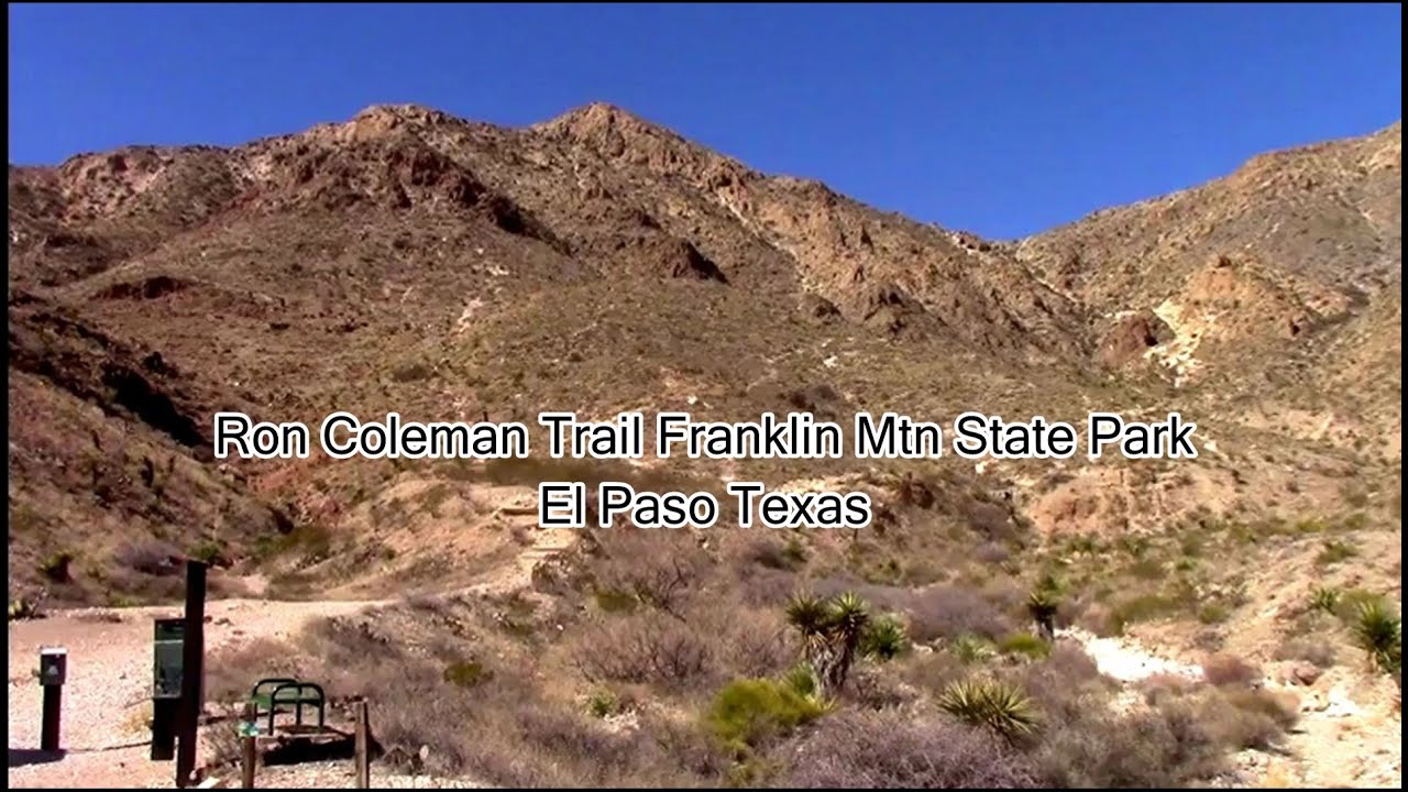 Hiking Ron Coleman Trail Franklin Mtn State Park Texas - YouTube