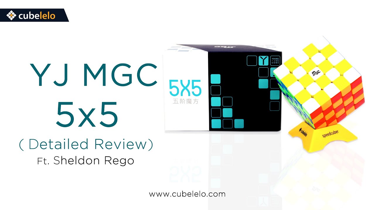 YJ MGC 5x5 | Detailed Review | Ft. Sheldon Rego | Magnetic MGC Cube ...