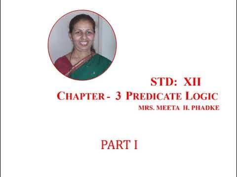 ch 3 Predicate Logic Part 1 - YouTube