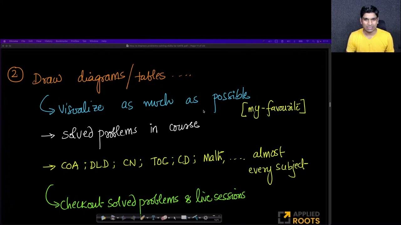 GATE Live Session on How to improve problem solving skills for GATE CSE-2023 | GATE APPLIED ...
