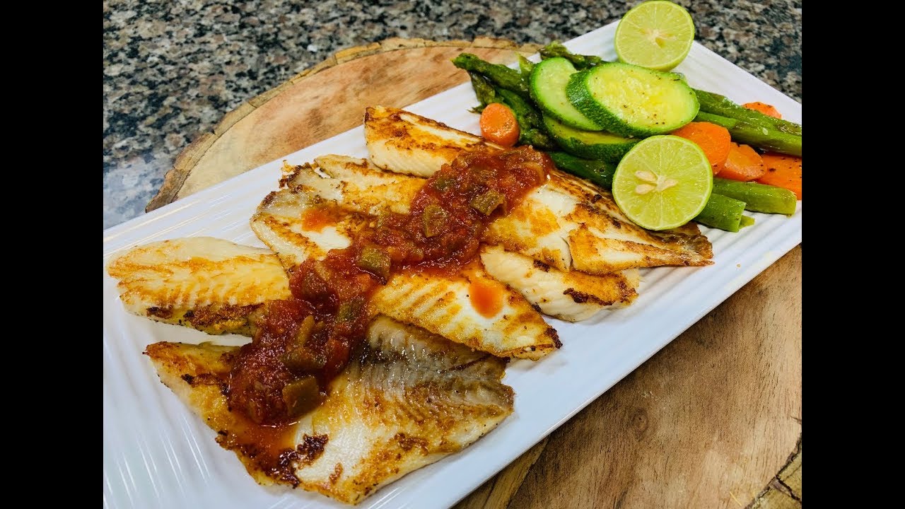 Filete de Pescado con Verduras - YouTube