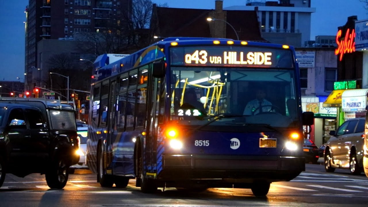 MTA New York City Bus 2018 Nova Bus LFS 8515 On The Q43 Limited ...