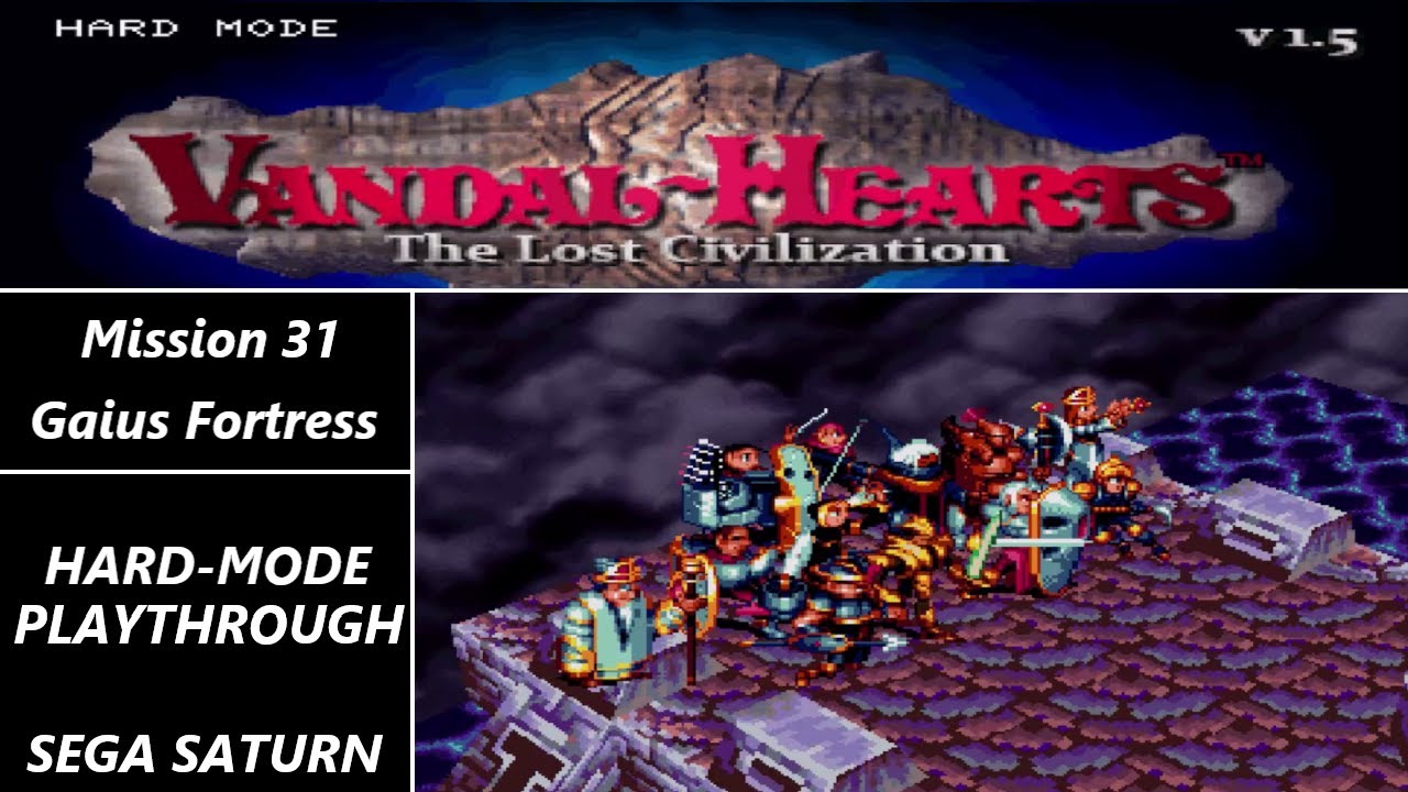 Vandalier in Gaius Fortress | VANDAL HEARTS (SATURN) HARD MODE ...