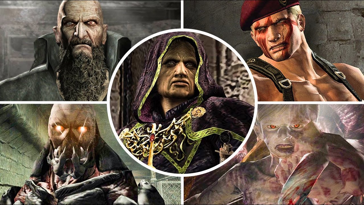 RESIDENT EVIL 4 - Todos los Jefes // All Bosses 4K 60FPS - YouTube