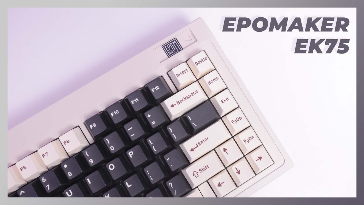 Phím Cơ Full Nhôm Wireless Tiếng Cực Hay | Epomaker EK75 Review - YouTube