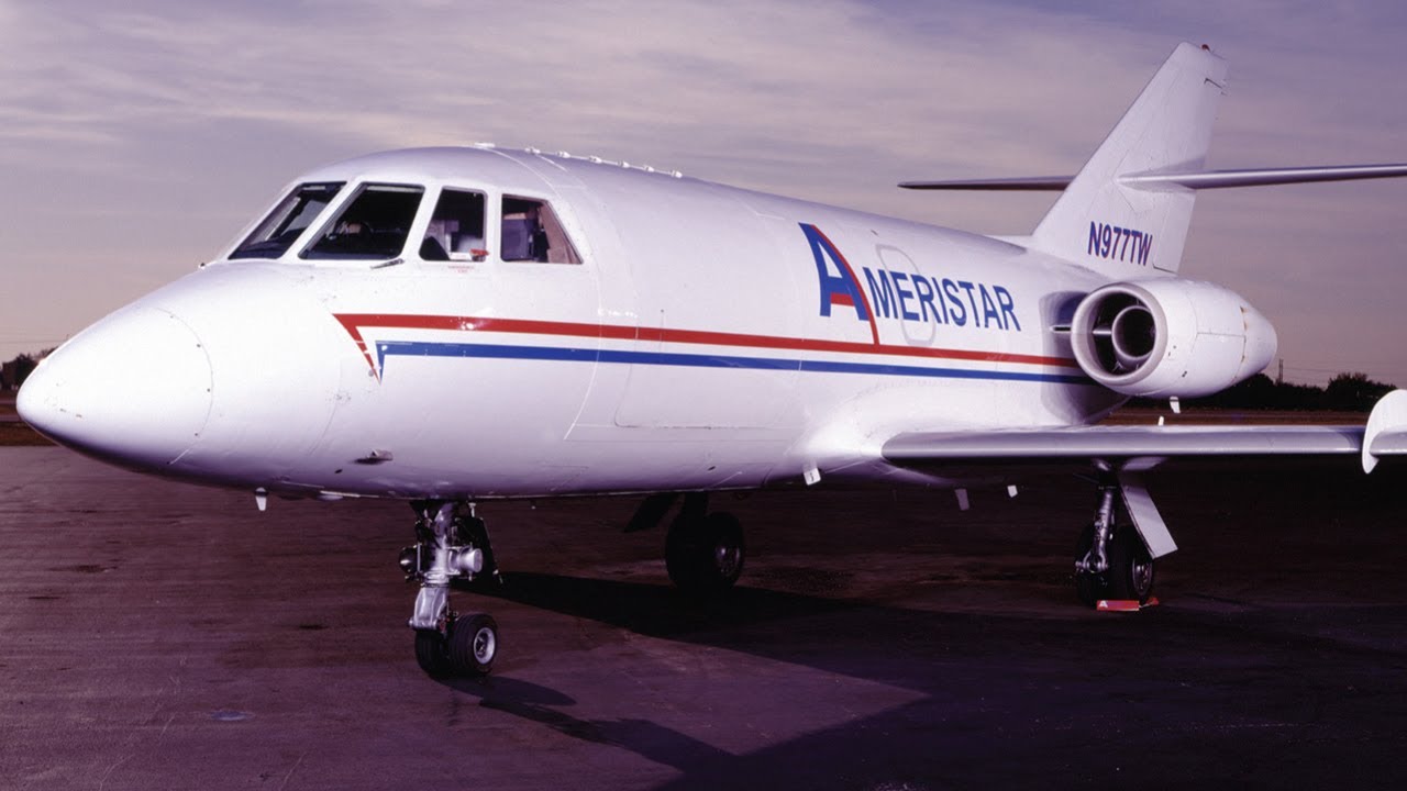 Flying the Falcon 20 across the US - YouTube