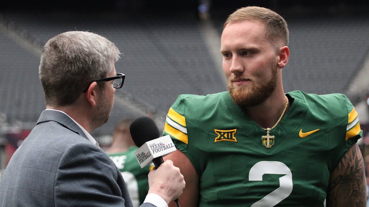 Big 12 Media Days: Baylor LB Matt Jones - YouTube