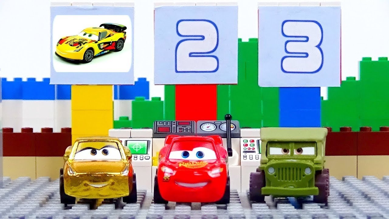 Dinoco Lego Cars - Pixar’s Version to Choose right Object in Road #2 ...