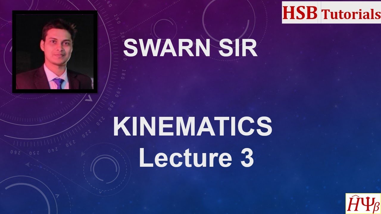 L3 Kinematics [three equations of motion] - YouTube